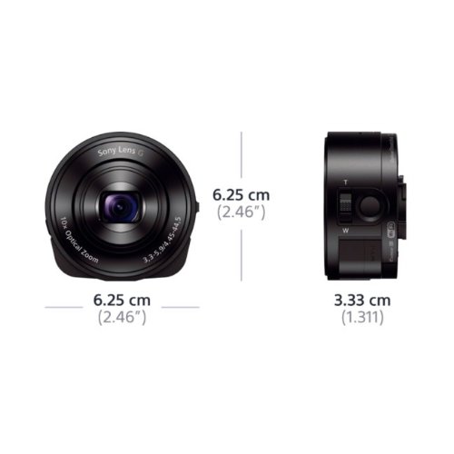 DSC-QX 10 B DSCQX10B.CE7 - Sony Cyber-Shot - International Version (No Warranty)