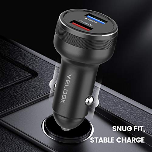 VELOGK Warp Charger Kit 30W [5V/6A] for Oneplus 8/8 Pro/7 Pro/7T/7T Pro/7/6T/6/5T/5/3T/3/Nord N10 5G, Fast Warp/Dash Car Charger Adapter+Wall Charger+2xType C Warp Charge Cables(3.3ft)
