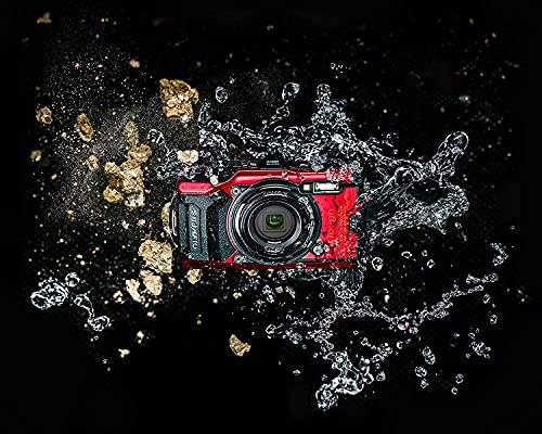 Olympus Tough TG-6 Bundle Includes - Photo Software Suite + Sandisk 128GB Ultra Memory Card + Padded Case