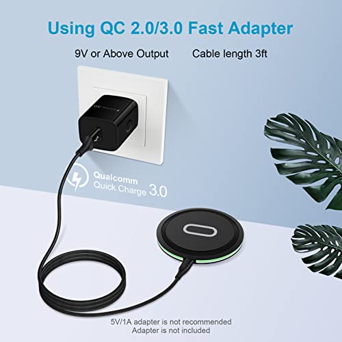 15W Fast Wireless Charger for Pixel 7 Pro/7/6 Pro/6/5/4 XL/4/3/3 XL, Samsung Galaxy S23 S22 Ultra S21 FE S20 S10 Plus S9 S8, iPhone 14 13 12 11 Pro Max, Fast Wireless Charging Pad Station Qi-Certified