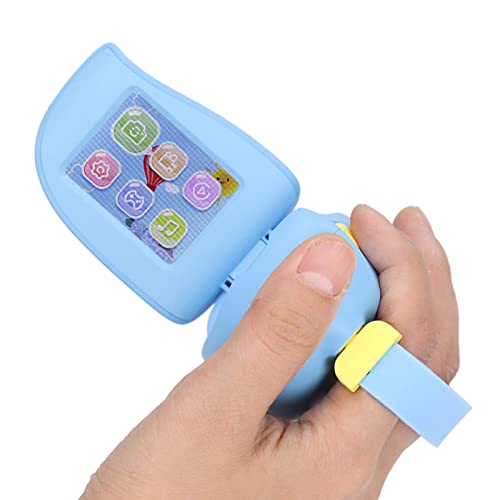 Jeanoko Mini Children Camera, Kids Digital Camera Timed Photo Multifunctional 2in TFT Display Screen Easy to Operate with 400Mah Battery for Child Education(Blue)