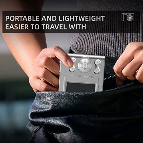 Digital Camera, 1080P Digital Camera for Kids Video Camera with 32GB SD Card,Portable Point and Shoot Camera with 16X Digital Zoom,Compact Pocket Camera for Teens Students Boys Girls Seniors