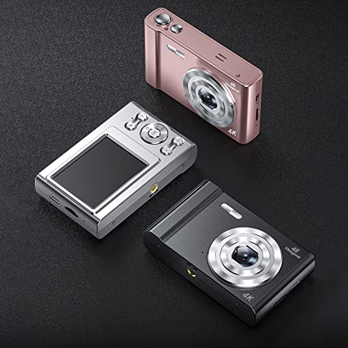 Digital Camera, 1080P Digital Camera for Kids Video Camera with 32GB SD Card,Portable Point and Shoot Camera with 16X Digital Zoom,Compact Pocket Camera for Teens Students Boys Girls Seniors