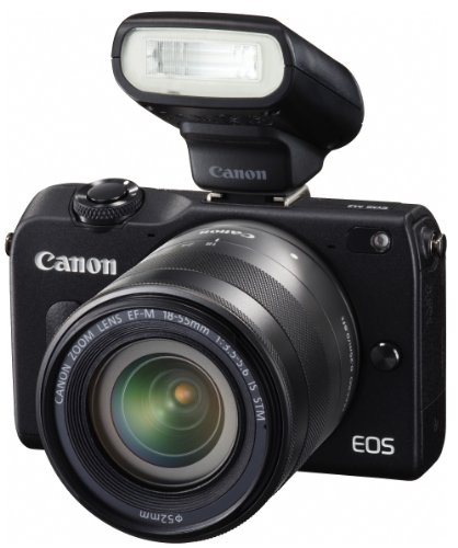 Canon mirrorless SLR EOS M2 STM lens kit EOSM2 L1855STMK-BK