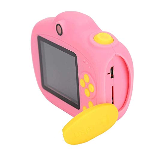 LKYBOA Pink Camera,Mini Kids Camera, 1080P HD Mini Video Camera for Children Memory Card, Best Gift