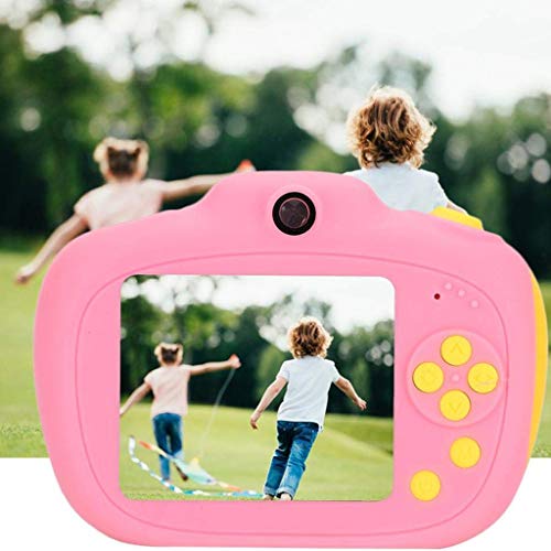 LKYBOA Pink Camera,Mini Kids Camera, 1080P HD Mini Video Camera for Children Memory Card, Best Gift