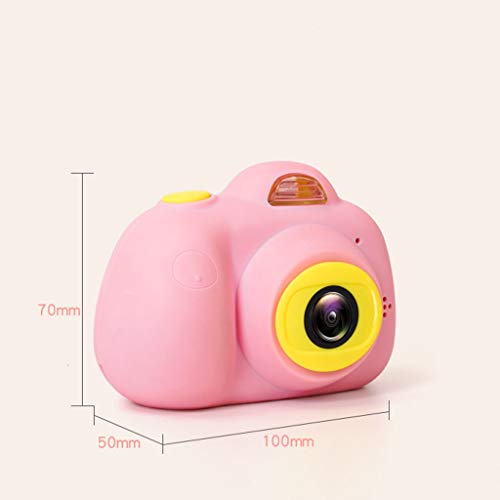 LKYBOA Pink Camera,Mini Kids Camera, 1080P HD Mini Video Camera for Children Memory Card, Best Gift