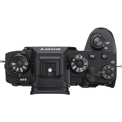Sony Alpha 9 II Mirrorless Full-Frame Camera Bundle with GODOX Flash, Extra Battery, 64GB SDXC Card, Backpack, Dually Charger, Handy Case, Tripod + More | Sony a9II
