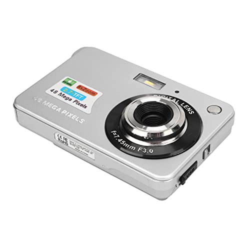 4K Digital Camera for Photography and Video, 48MP 2.7in LCD Display 8X Zoom Anti Shake Vlogging Camera for Photography Continuous Shooting (Blue)