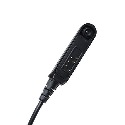 ABBREE Audio Adapter Cable 2 Pin Earphone Speaker Mic for Baofeng UV-9R Plus UV-9R Pro UV-XR BF-9700 GMRS-9R A58 UV-9G GT-3WP Waterproof Two Way Radio