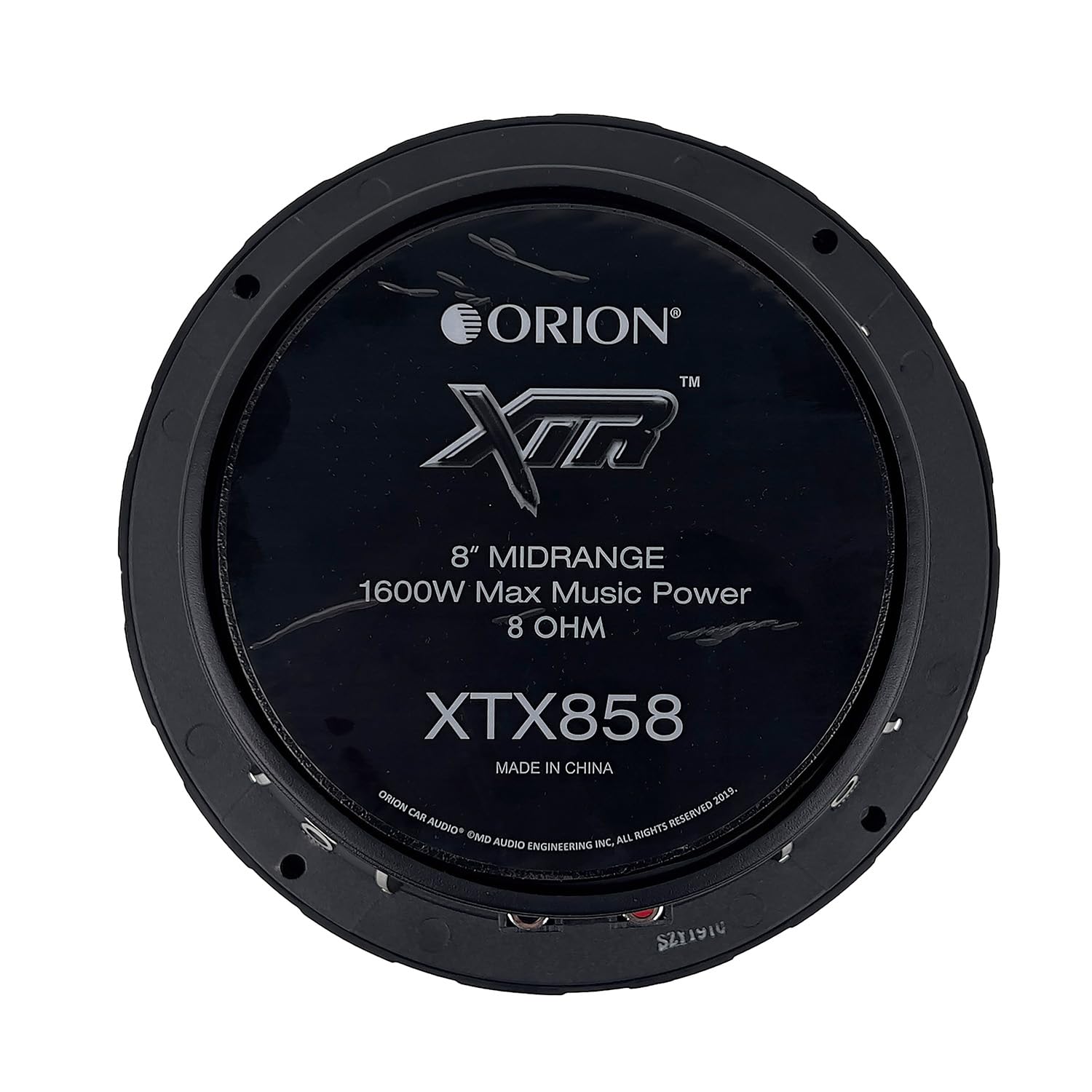 ORION XTR XTX858 High Efficiency 8” Mid-Range Bullet Loudspeakers, 1600W Max Power, 400W RMS, 8 Ohm, 2” Voice Coil - Pro Car Audio Stereo, Midrange Speakers (Pair)