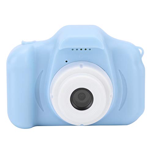 Kids Digital Camera, HD Kids Digital Video Camera, Multifunctional Children's Digital Camera Photo Video with Memory Card Mini Gift (Blue 32GB)