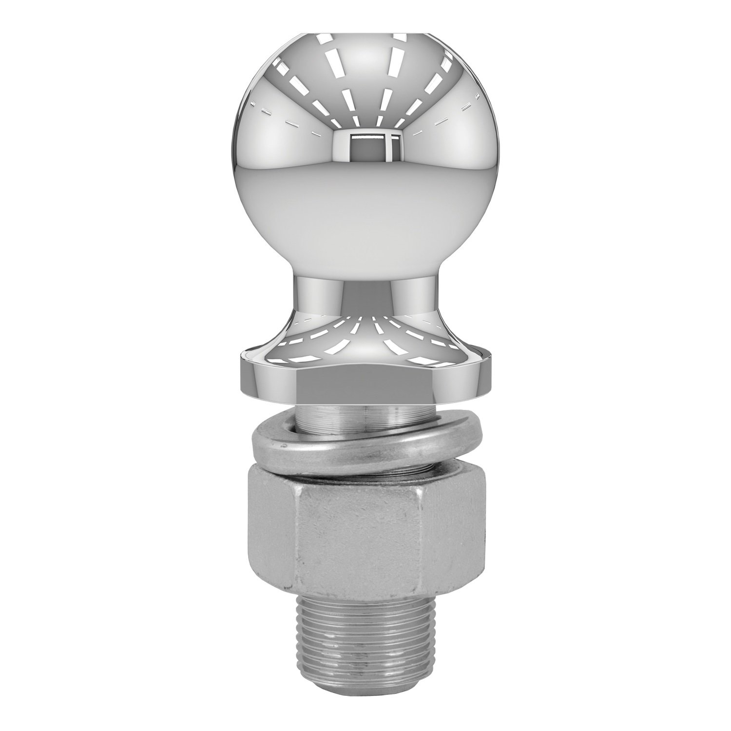 CURT 40006 Chrome Trailer Hitch Ball, 10,000 lbs, 2-5/16-Inch Diameter, 1-1/4 x 2-5/8-Inch Shank