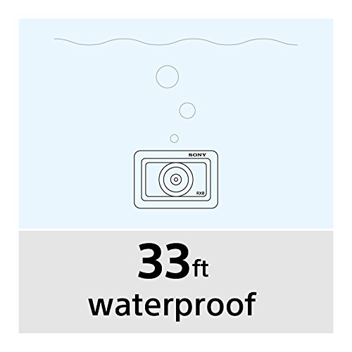 Sony 1.0-type Sensor Ultra-Compact Camera with Waterproof and Shockproof Design (DSCRX0) (Renewed)