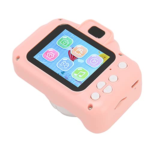 Kids Digital Camera, Portable Camera Wide Applicability Pink Cute for Outdoor