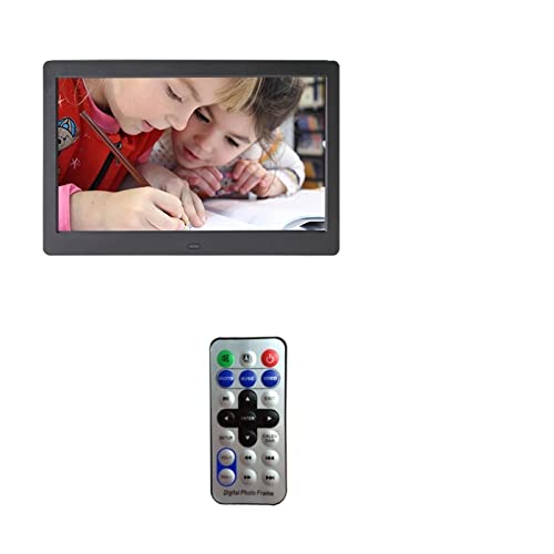 10 Inch Screen LED Backlight HD 1024 * 600 Digital Photo Frame Electronic Album Picture Music Movie Full Function (Color : C, Size : US Plug)