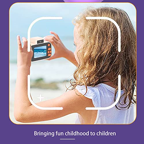 4800W Front and Rear 1080P HD Children Digital Camera with Flashlight, Built in Microphone, Speaker and Mini Games, Gift for Kids