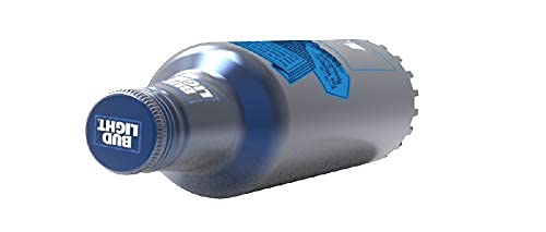 Bud Light Aluminum Bottle Designed Bluetooth Speaker with a Rechargeable Battery and up to 6 Hours of Playtime