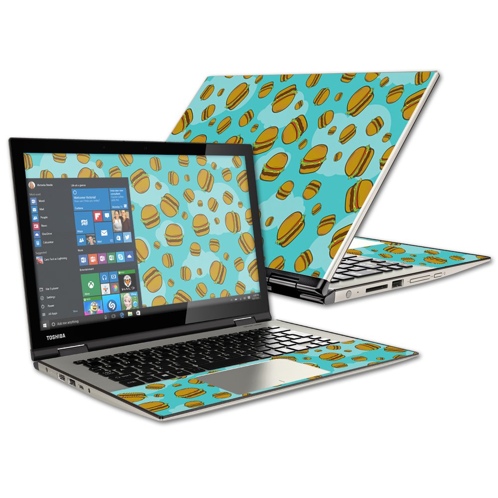 MightySkins Skin Compatible with Toshiba Satellite Radius 12.5" wrap Cover Sticker Skins Burger Heaven