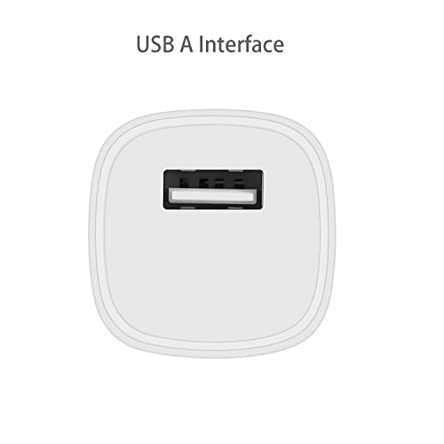 2-Pack USB Wall Charger Plug,5V/1A Charger Block Cube Compatible with iPhone,iPod,Watch,Headset(2 Pack)