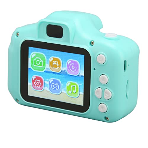 Kids Camera Digital Camera Cartoon Cute Rounded Design 2 Inch IPS Screen Auto Focusing Children Camera Toy Birthday Gifts