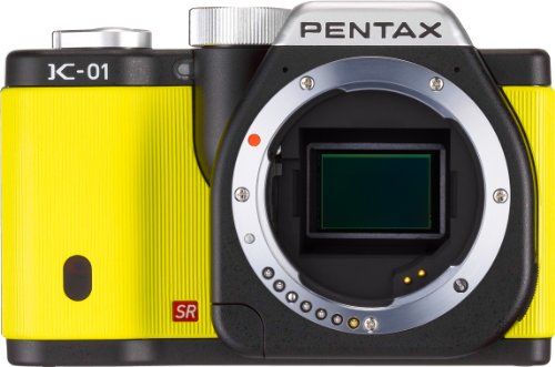 Pentax K-01 Mirrorless Digital Camera, Yellow (Body only)