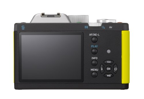 Pentax K-01 Mirrorless Digital Camera, Yellow (Body only)