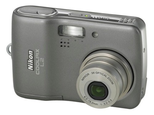 Nikon Coolpix L2 6MP Digital Camera with 3x Optical Zoom