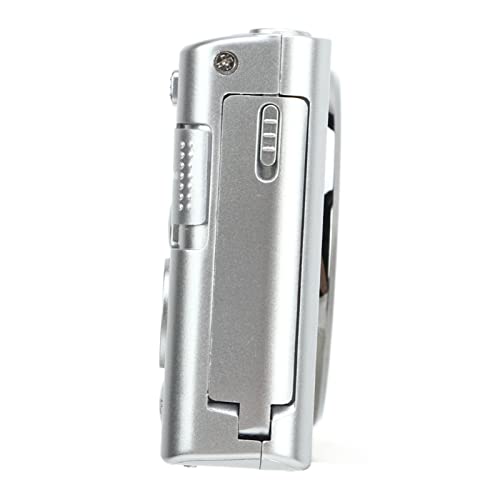 16X Digital Zoom Camera, 2.8in LCD 4K 44MP Kids Digital Camera for Kids,Teens,Beginners,Adults, Vlogging Camera with Fill Light, Compact Students Video Camera for Begginers (Silver)