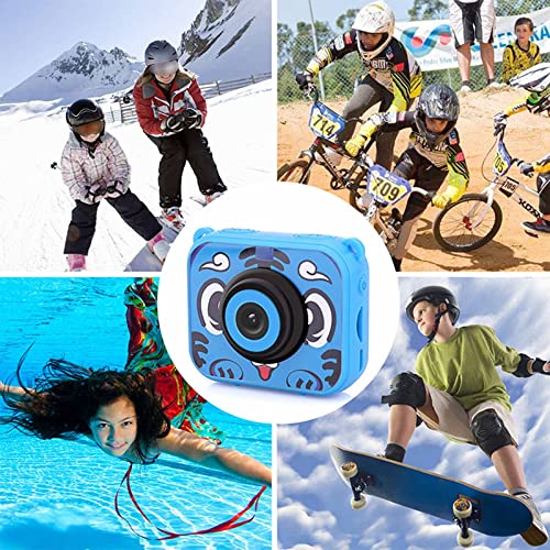 Underwater Camera for Kids, Digital Camera for Boys and Girls, Point and Shoot Digital Cameras for Students, Teens with LCD Screen, Full HD 1080p Rechargeable Electronic Mini Camera