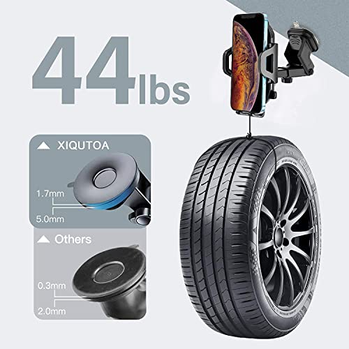 Car Phone Mount Holder Dashboard/Air Vent/Windshield for Samsung Galaxy A14 S22 S23 Plus Ultra A23 A13 A03S A01 A42 A53 5G iPhone 13 14 Pro Max 12 Oneplus 9 8T/Nord N10 N100,3 in 1 Cell Phone Cradle