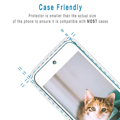 HPTech 2-Pack Tempered Glass For Apple New iPod Touch 7th Gen (2019), 6th Gen, 5th Gen (2015) Screen Protector, Easy to Install, Bubble Free, 9H Hardness