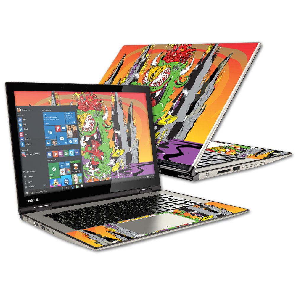 MightySkins Skin Compatible with Toshiba Satellite Radius 12.5" wrap Cover Sticker Skins Dragon Rocker