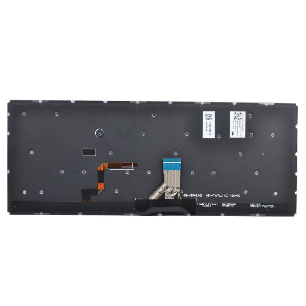 New for Toshiba Satellite Radius P25W-C P25W-C2300-4K P25W-C2302 US Black Backlit Keyboard