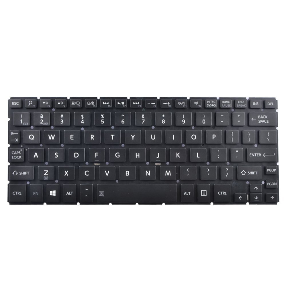 New for Toshiba Satellite Radius P25W-C P25W-C2300-4K P25W-C2302 US Black Backlit Keyboard