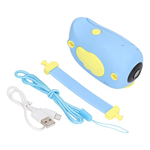 Qinlorgo Kids Digital Camera, Mini Kids Camera 2 Inch TFT Screen Multifunctional Easy to Use for Kids Education (Blue)