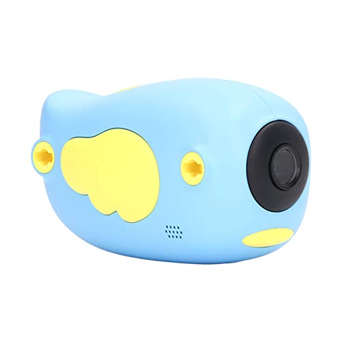 Qinlorgo Kids Digital Camera, Mini Kids Camera 2 Inch TFT Screen Multifunctional Easy to Use for Kids Education (Blue)