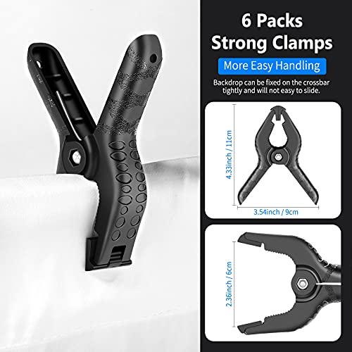 NEEWER Photography Lighting kit with Backdrops, 8.5ftx10ft Backdrop Stand, 800W Equivalent 5500K Umbrella Softbox Continuous Lighting, Photo Studio Equipment for Portrait Product Photo Shoot