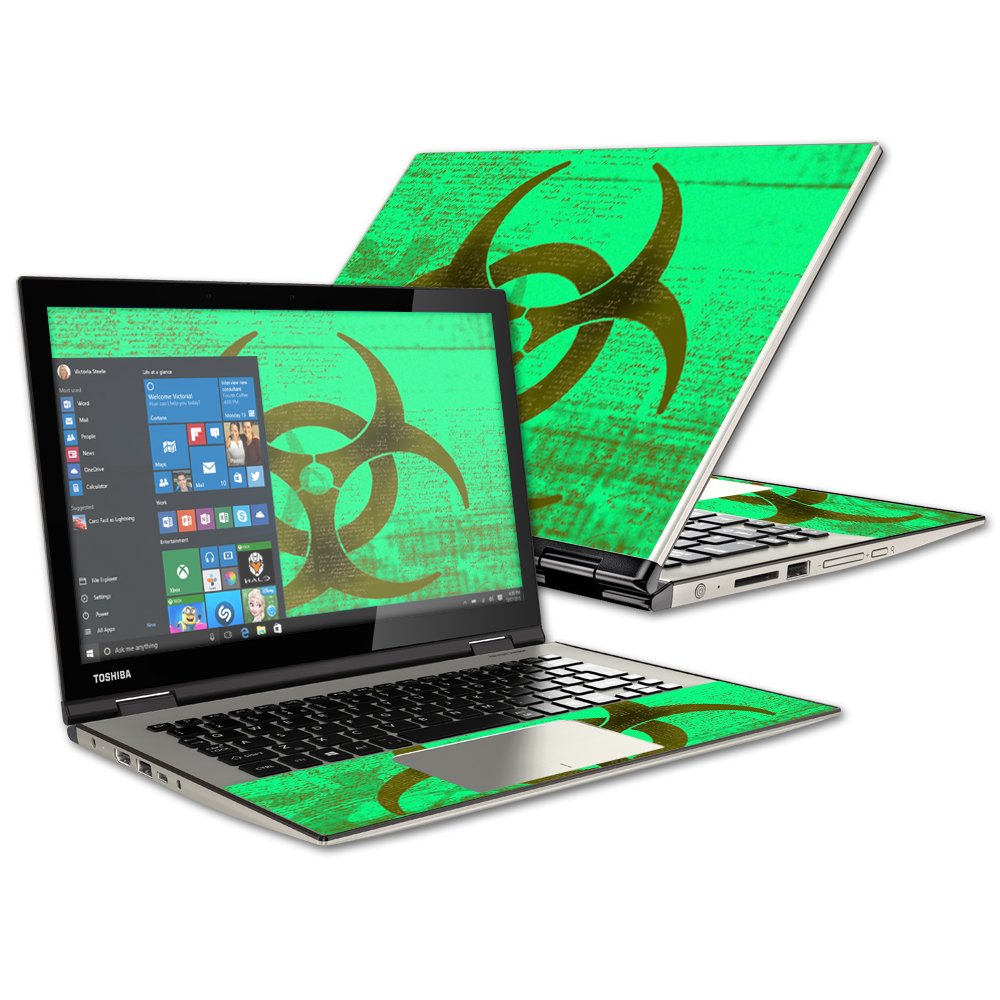 MightySkins Skin Compatible with Toshiba Satellite Radius 12.5" wrap Cover Sticker Skins Biohazard