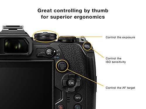 Olympus OM-D E-M1 Mark III Black Body with M.Zuiko Digital ED 12-40mm F2.8 PRO Lens (Renewed)