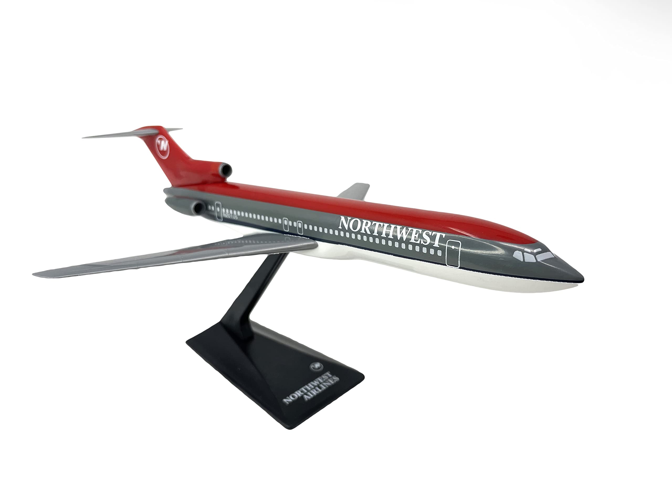 Northwest (89-03) 727-200 Airplane Miniature Model Plastic Snap-Fit 1:200 Part# ABO-72720H-006