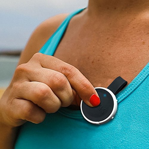 TOKK Smart Wearable Assistant Hands-Free Bluetooth Speaker Phone, Black (TOK-00329)