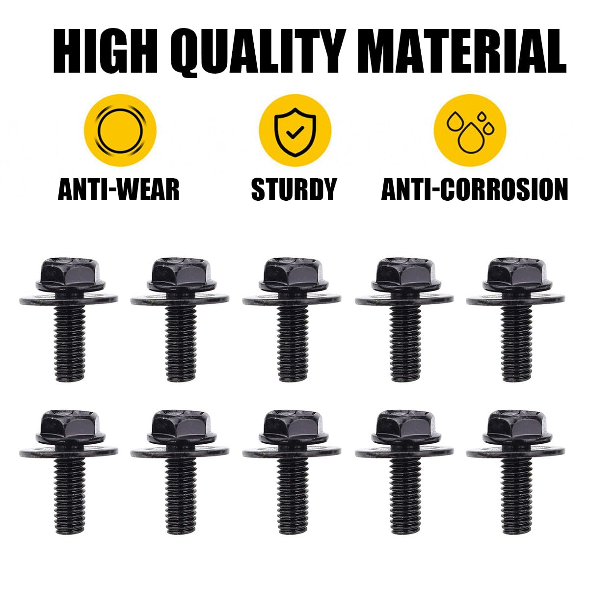 35PCS Engine Under Cover Splash Shield Guard Body Bolts, Bumper Fender Liner Push Retainer Fastener Rivet Clips, Universal Extruded U-Nuts Kit, Compatible with Infiniti G35 G37 EX35 FX35 FX45