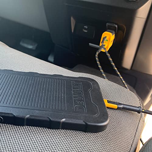 DEWALT 2-Port USB Car Charger β 24W Fast Charge Dual Port USB-A for iPhone 14 13 12 11 Pro Max X XR XS 8 Plus 6s iPad β Compatible with Samsung Galaxy S22 S21 S10 Plus S7 GPS