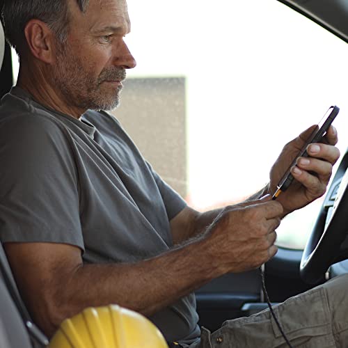DEWALT 2-Port USB Car Charger β 24W Fast Charge Dual Port USB-A for iPhone 14 13 12 11 Pro Max X XR XS 8 Plus 6s iPad β Compatible with Samsung Galaxy S22 S21 S10 Plus S7 GPS