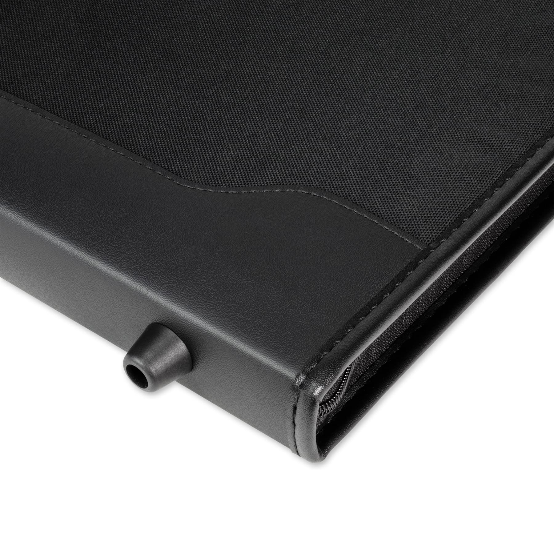 Speedball Universal Heavy Duty Art Portfolio Carrying Case with Handles for Storing and Transporting Artwork, Sketch, Drawing and Canvas, Black, 14 x 18 Inches
