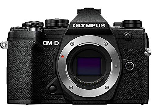 Olympus OM-D E-M5 Mark III Mirrorless Digital Camera Body + M.Zuiko Digital ED 14-42mm f/3.5-5.6 EZ Lens (Black)