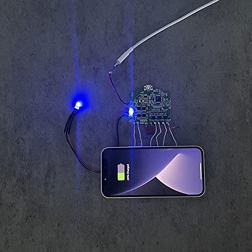 Uumao 3 Coils Wireless Charger PCBA-High-end Chip Solution QI Standard-Universal Type-C&Micro Interface-DIY High Power 9V2A Charger Wireless Transmitter Module Parts