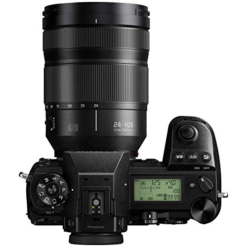 Panasonic LUMIX S1 24.2MP Digital Mirrorless Camera with 24-105mm f/4 Lens (Renewed)