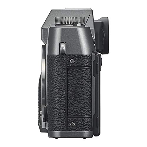 Fujifilm X-T30 Mirrorless Digital Camera w/XC15-45mm F/3.5-5.6 OIS PZ Lens, Charcoal Silver